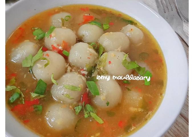 Resep Cilok Kuah Goang oleh Ismy Maulidasary - Cookpad