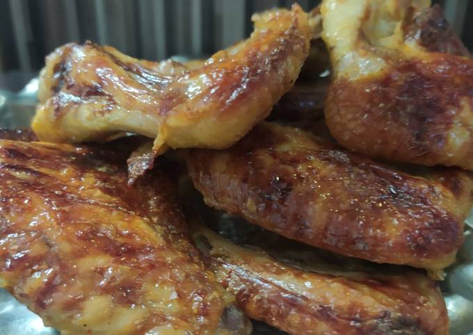 طرز تهیه بال کبابی در فر ساده و خوشمزه توسط 😋MARYAM😋 - کوکپد