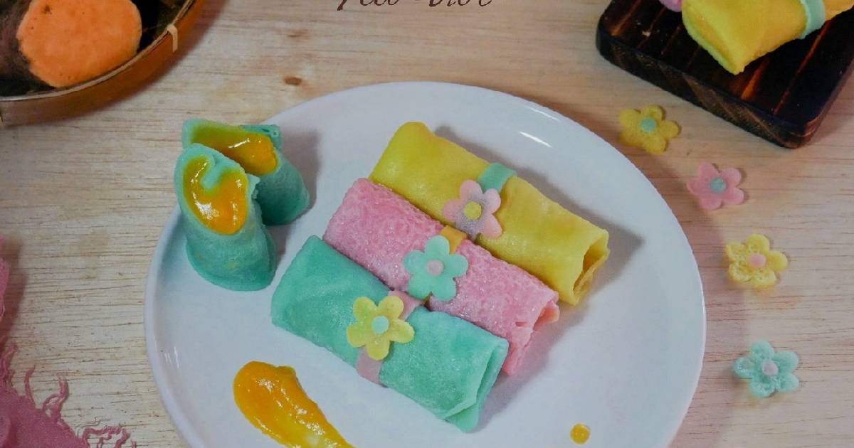 Resep Dadar Gulung fla Ubi oleh shofisquenta - Cookpad