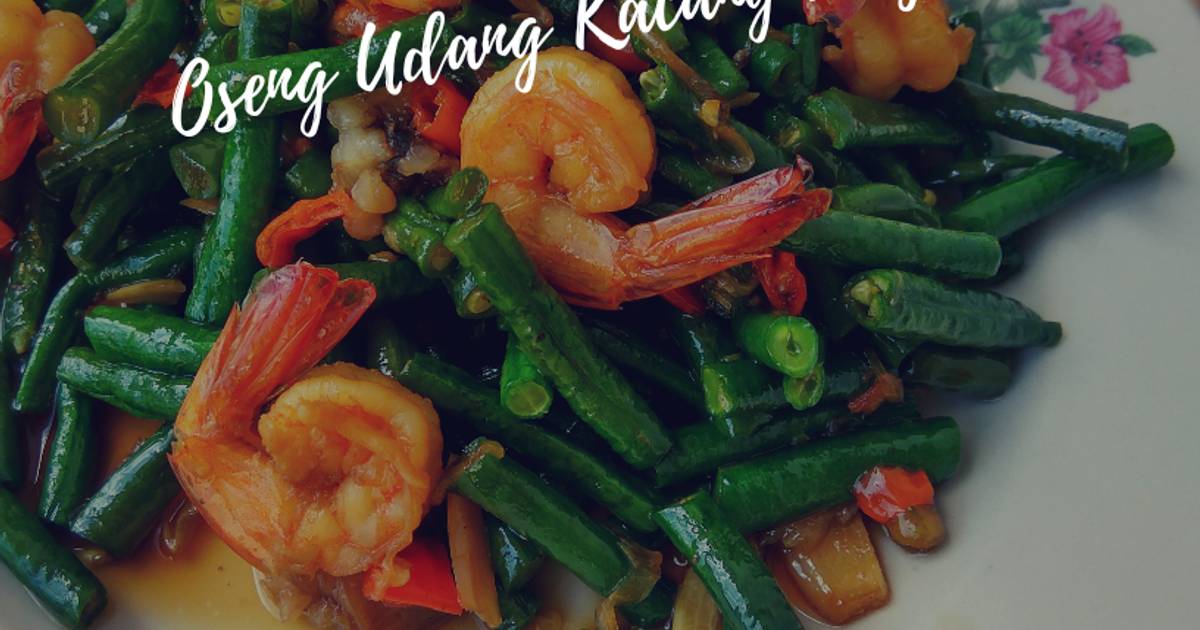 Resep Oseng Udang Kacang Panjang oleh Sonia Stephanie - Cookpad