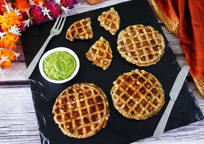 Falahari Sabudana Waffles Recipe by Asmita Rupani - Cookpad