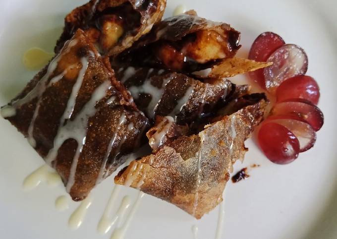 Resep Pisang coklat lumer oleh okky octavia ratna sari - Cookpad