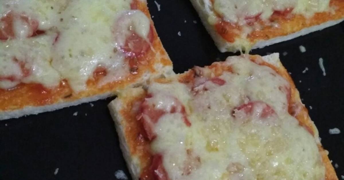 Resep Pizza Roti Tawar Sederhana #sarapanpraktis oleh Maryam ...