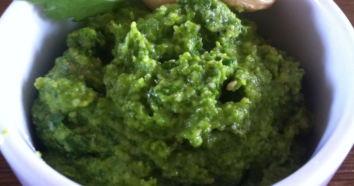 Home Made Rocket Pesto Recipe By Karolina Kawecka