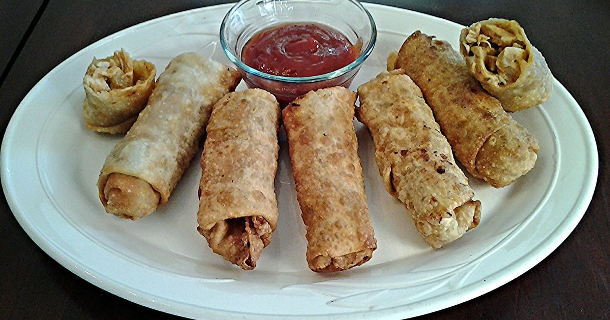 Barbeque Chicken Egg Rolls Recipe By Fenway