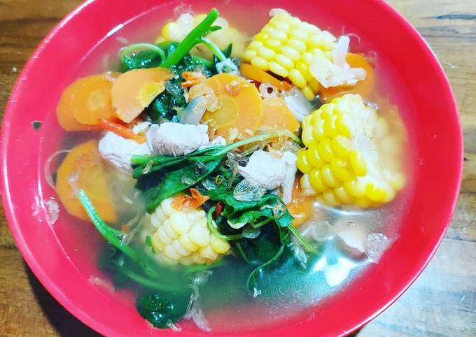 Resep Sup bayam bumbu bali oleh Citrawati Iga - Cookpad