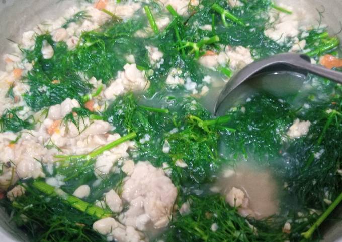 Resep Sayur Daun Adas Tempe Semangit oleh aisyru - Cookpad