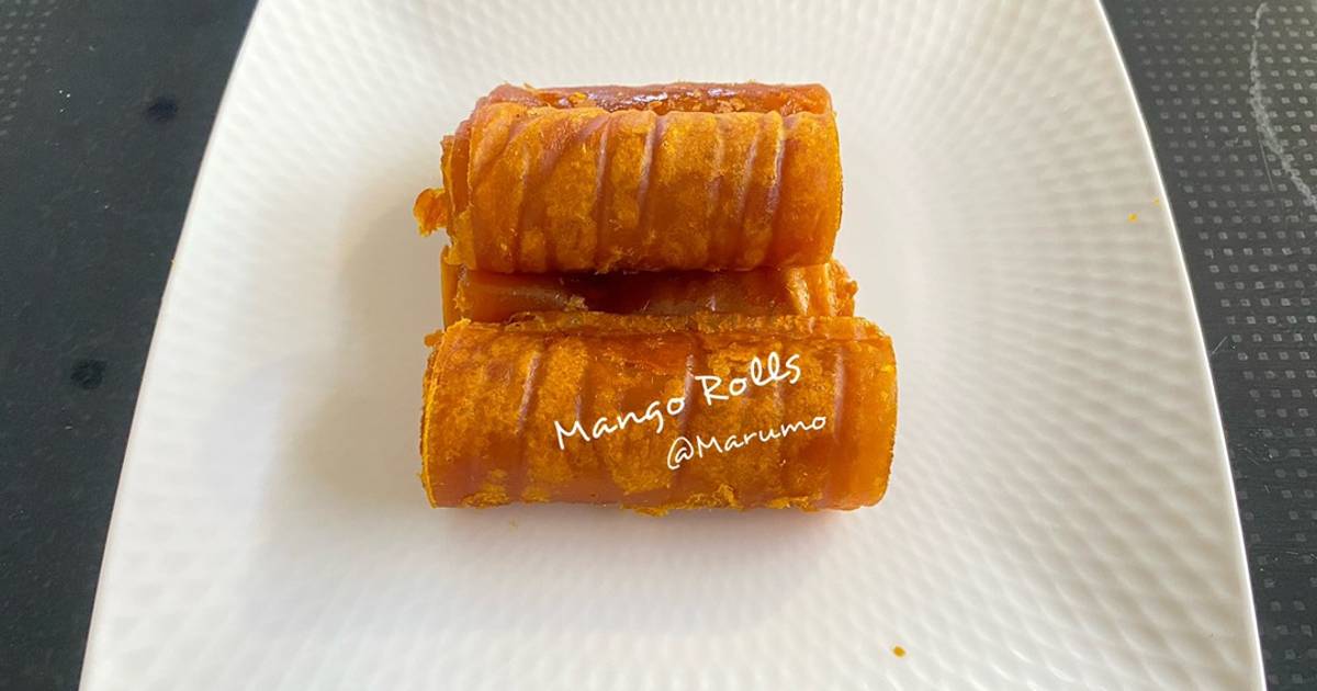 Mango Rolls Recipe by Marumo - Cookpad
