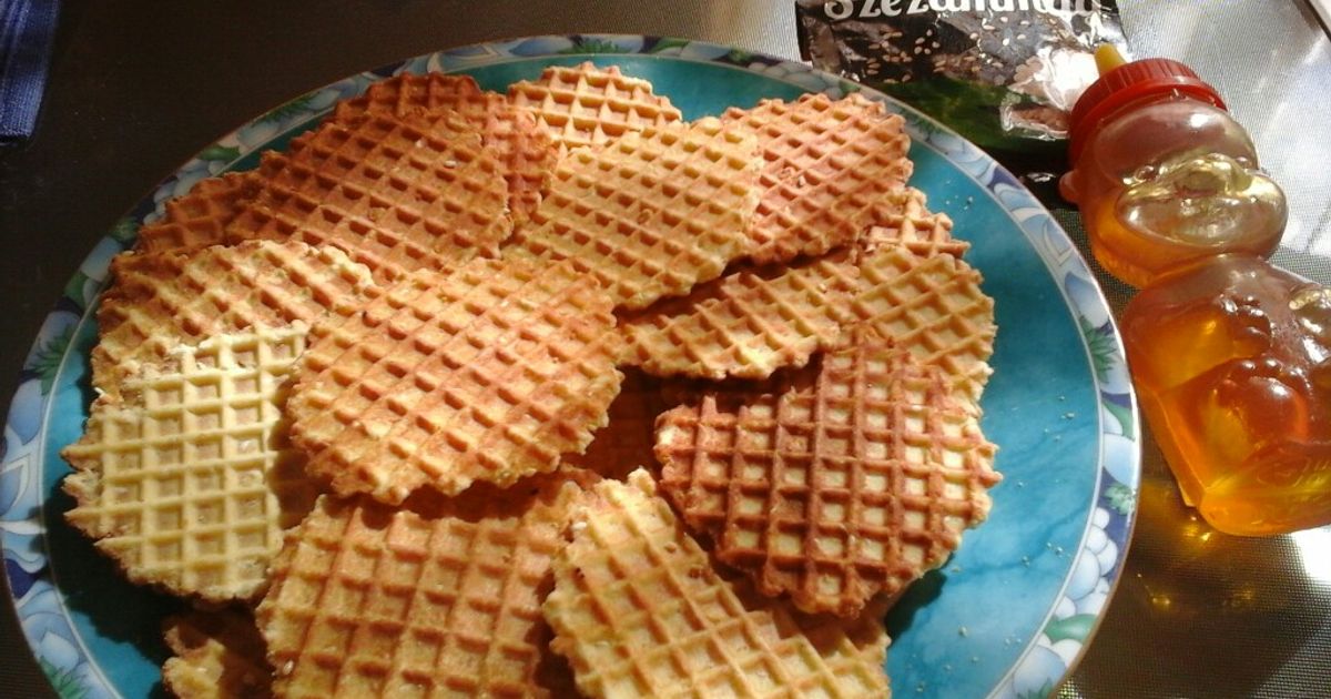 Szezámmagos, Mézes Ostya! Gluténmentesen | Kolozsiné Kati receptje ...