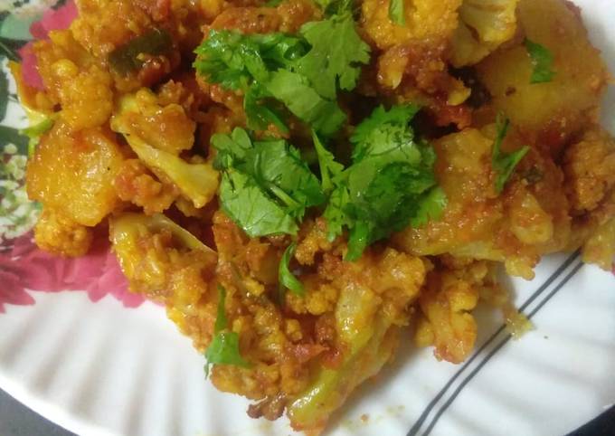 Gobhi ki sabji Recipe by Rutika Dubey - Cookpad