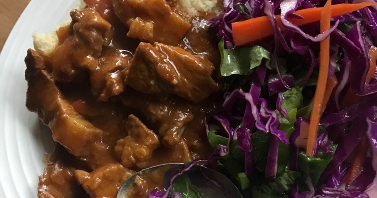 Castle Light Pork Stew Recipe by The sweetkitchen - Cookpad