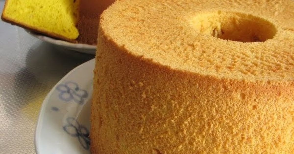 Kabocha Squash Chiffon Cake Recipe By Cookpad.Japan