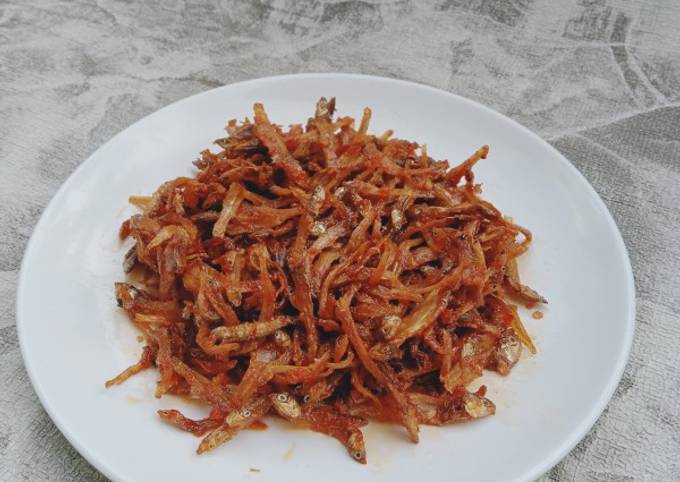 Resep Teri Bumbu Habang / Kering Teri oleh Widjie Astuti - Cookpad