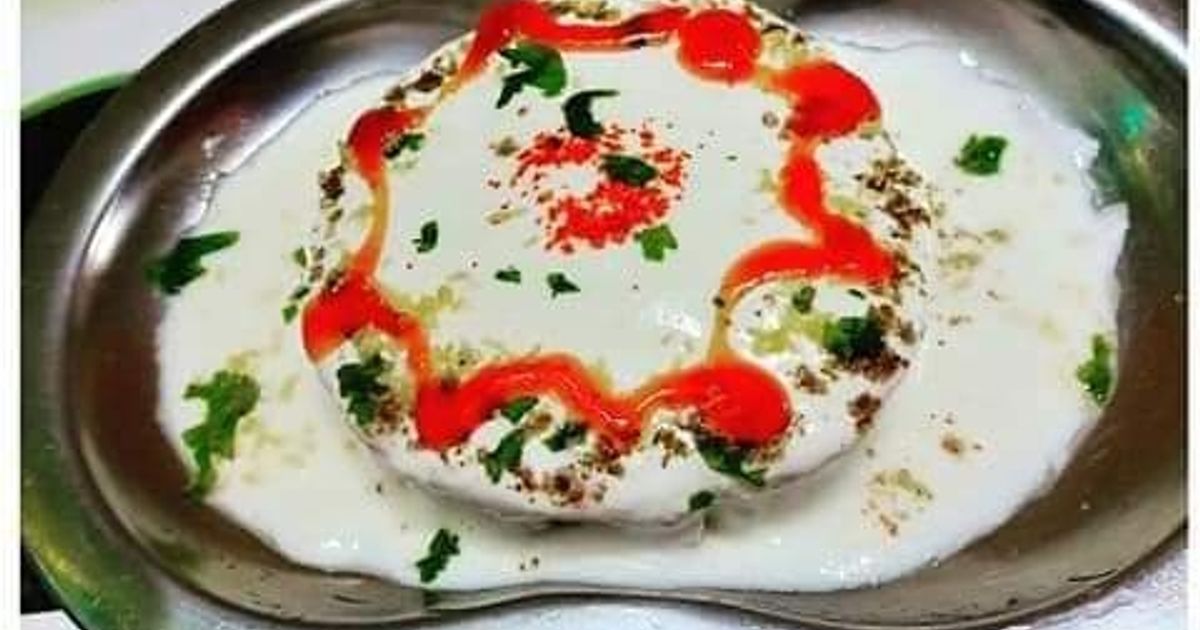 Aloo Bread Masala Dahi Vada Chat Recipe by Satya Jha - Cookpad