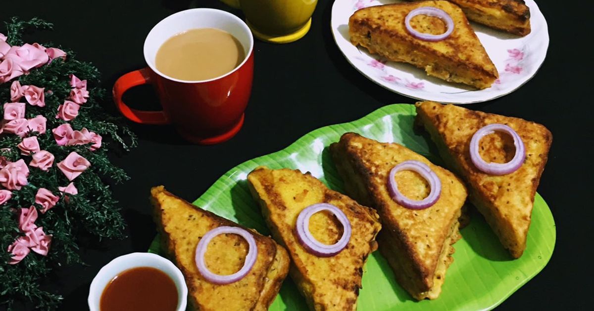 Stuffed Bread Pakoda Recipe by Sudipa Gope - Cookpad