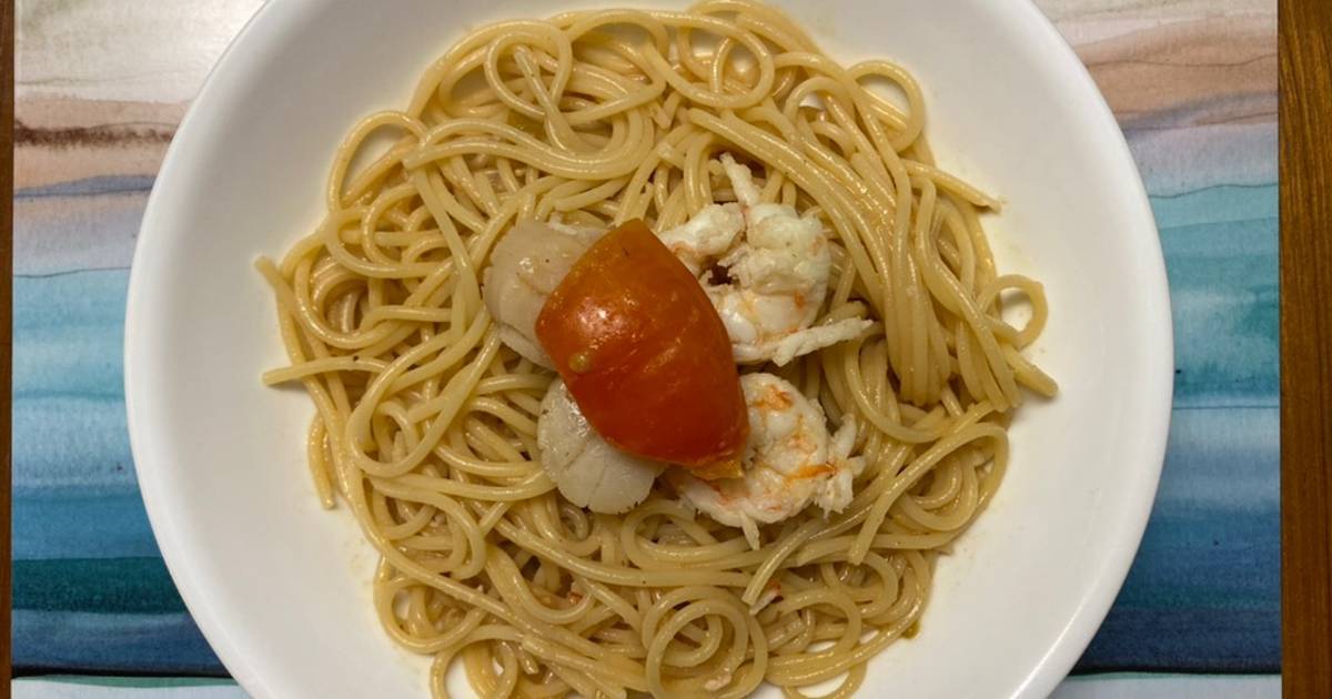 Prawn Spaghetti with Tom Yum Goong 冬蔭功蝦肉意粉 Recipe by Joyce and Felix ...