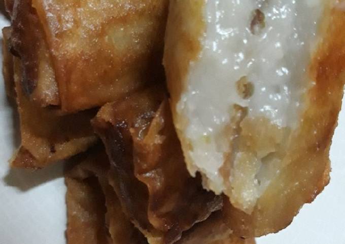 Resep Lumpia isi fla durian n keju.... oleh novita maulana - Cookpad