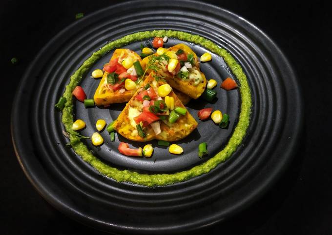 Corn Cheese Waffles Recipe by Er. Amrita Shrivastava - Cookpad