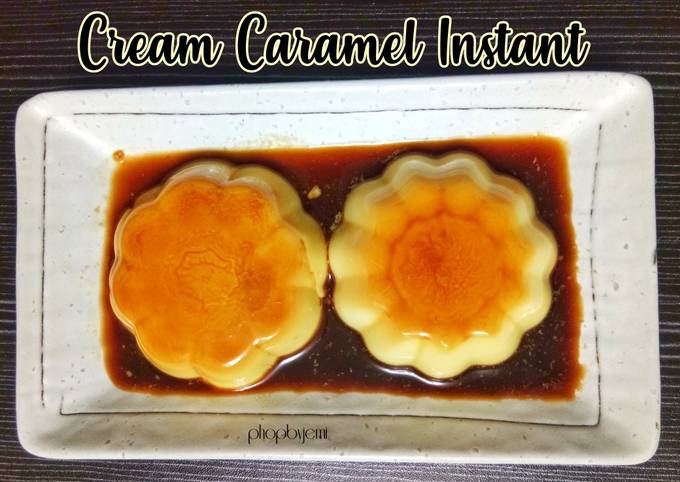 Resipi Cream Caramel Instant oleh Jemilah Tukimin - Cookpad