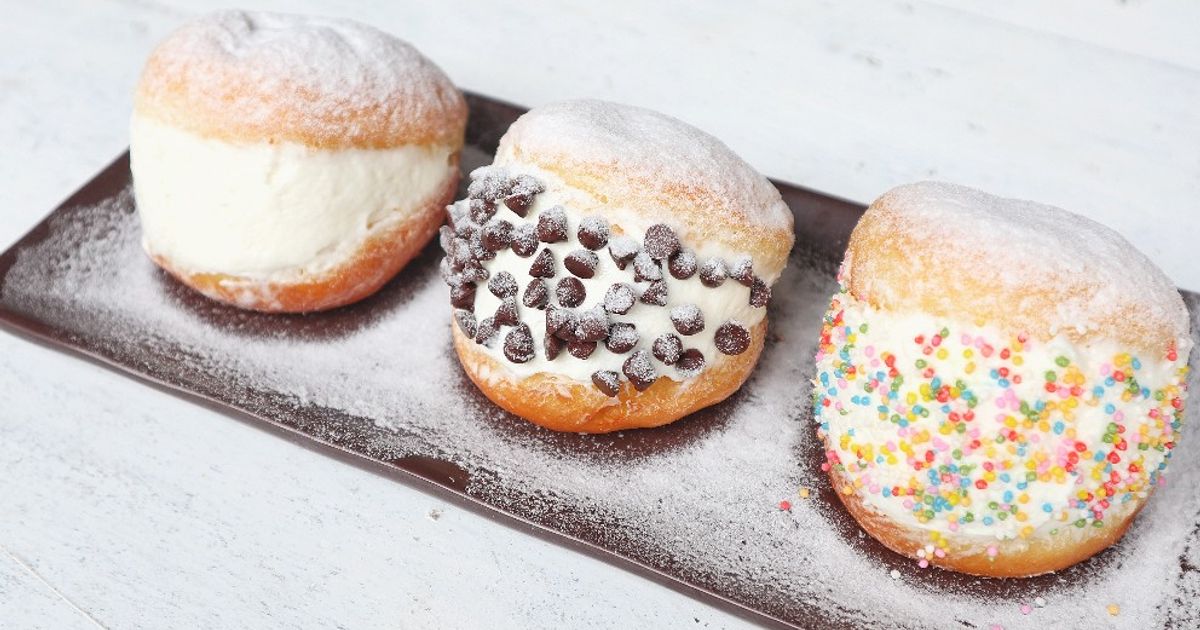 Resep Donat Korea | Korean Milk Cream Donuts oleh Suka Suka RB - Cookpad