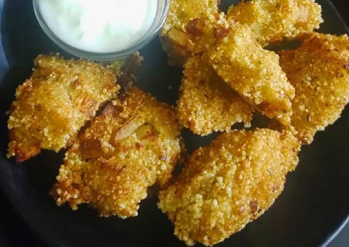 Sago(flour) pakoda Recipe by Suchitra S(Radhika S) - Cookpad