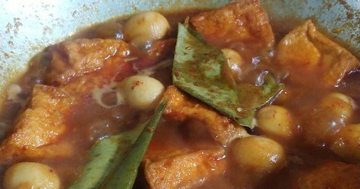 Resep Semur Kecap Tahu dan Telur Puyuh oleh Fellafee👩‍🍳 - Cookpad