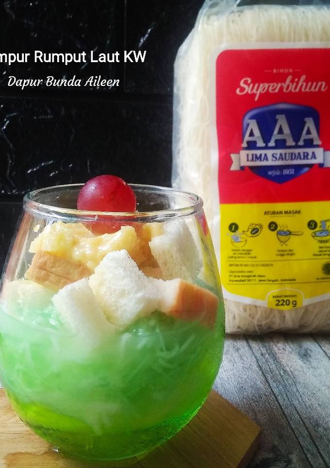 Resep Es Campur Rumput Laut KW oleh Dapur Bunda Aileen (Ratna) - Cookpad