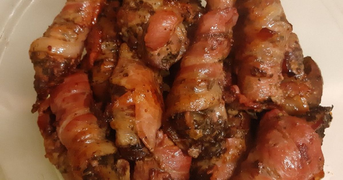 Baconbe Tekert Majoránnás Csirkemáj | Puszika receptje - Cookpad receptek