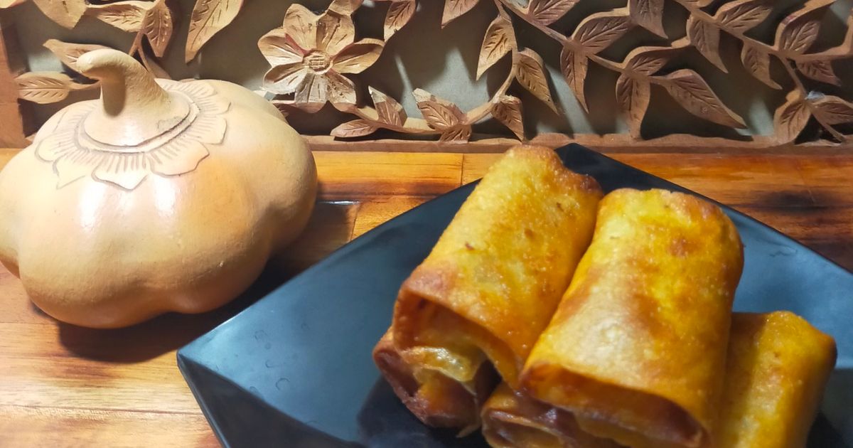 Resep Lumpia Labu Kuning oleh Endah MRP - Cookpad