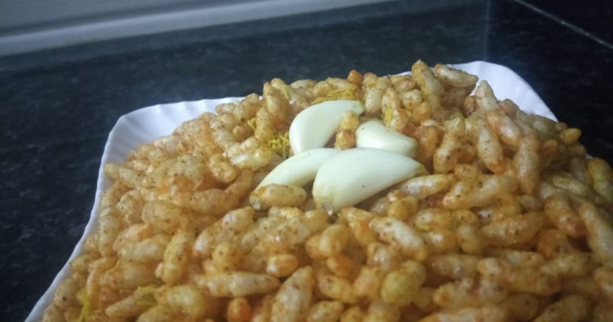Shruti Unadkat દ્વારા રેસીપી લસનિયા મમરા (Lasaniya Mamra Recipe In ...