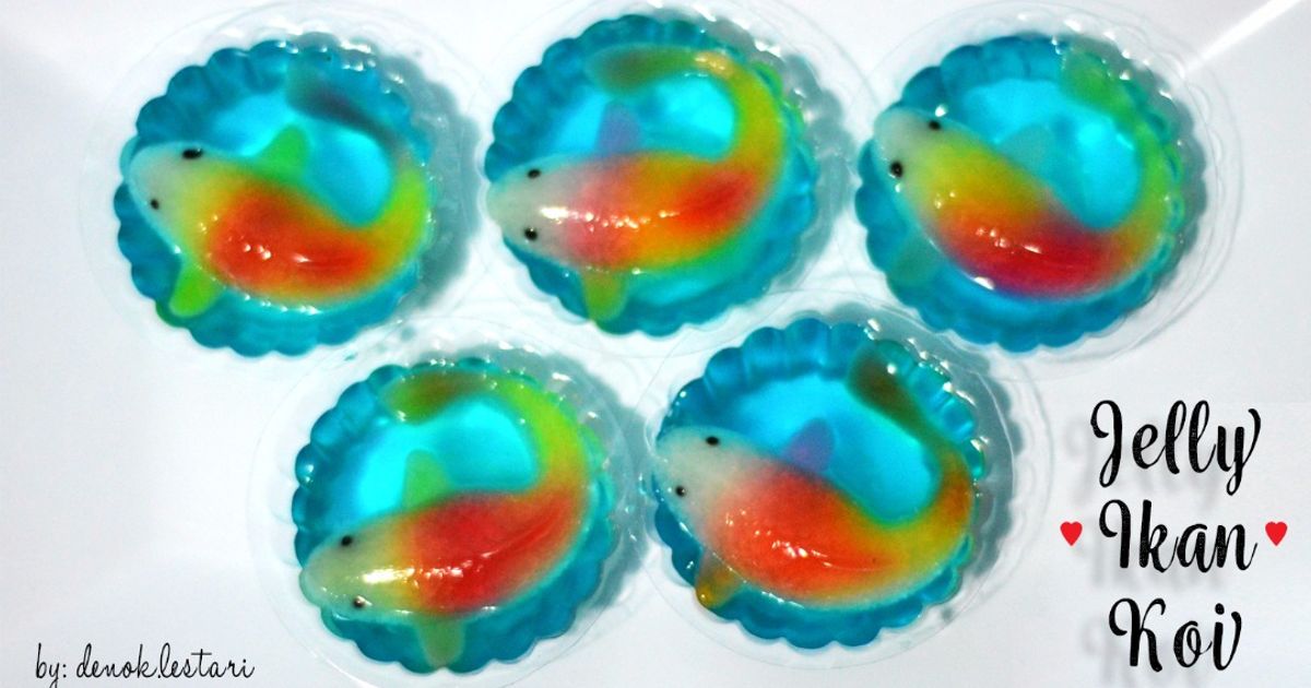 Resep Jelly Ikan Koi oleh Denok Lestari - Cookpad