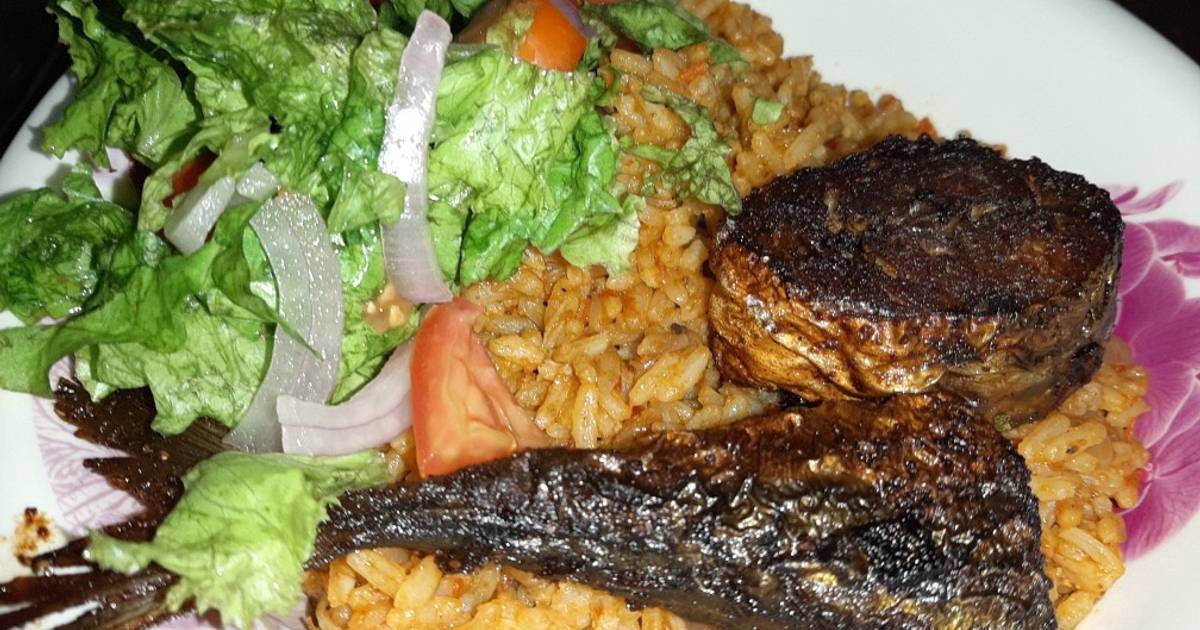 Fish jollof rice Recipe by miss ibrahim - Cookpad