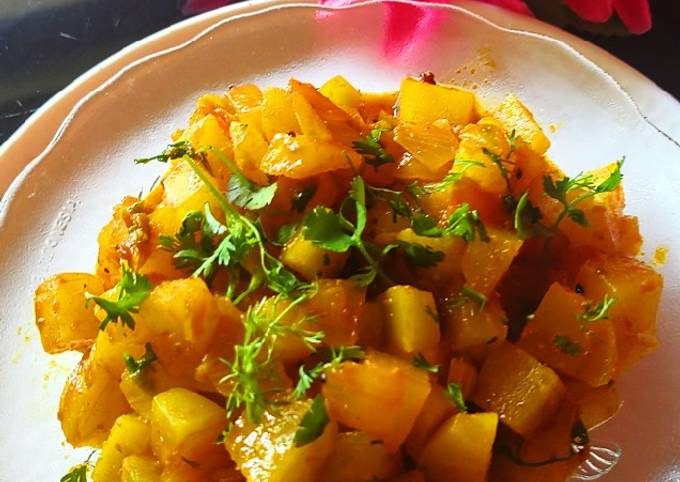 Navalkol/khorabi/ganth gobi ki Sabji Recipe by Suchitra S(Radhika S ...