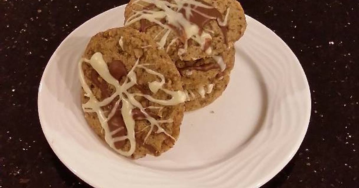 Coffee Shortbread Cookies With Toffee Chips Recipe by fenway
