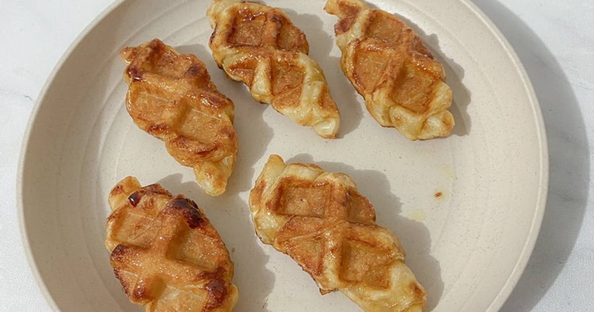 Resep Croffle puff pastry oleh Kiki Rizqi Andini - Cookpad