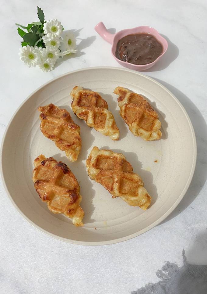Resep Croffle puff pastry oleh Kiki Rizqi Andini - Cookpad