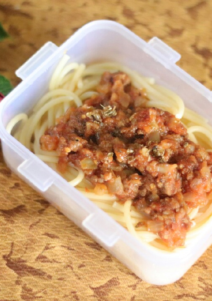 Resep Spaghetti Bolognese (Saos Homemade) Mpasi 12 Bulan oleh Lidya ...