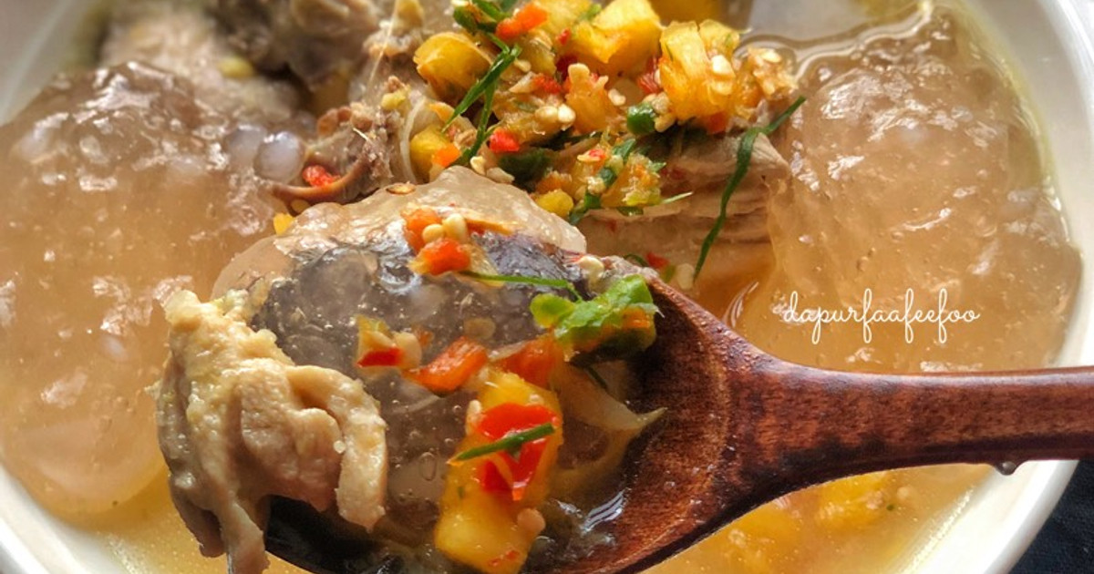 Resipi Linut, Sup Tempoyak Ayam & Sambal Nenas (Sarawak Bumi Kenyalang ...