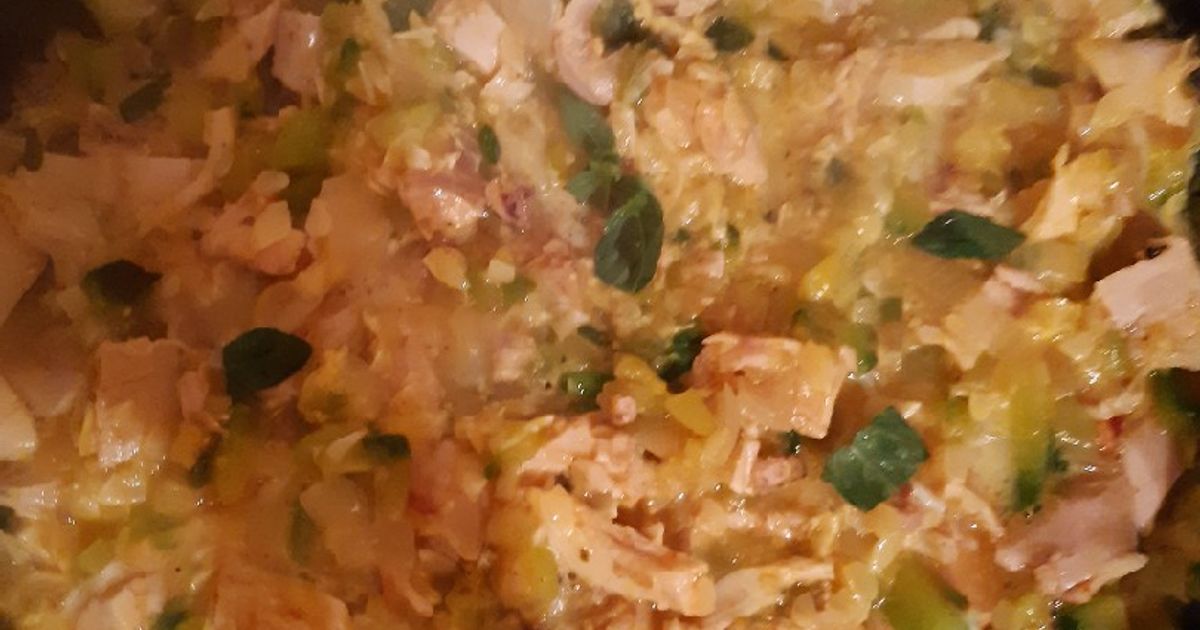 Revuelto De Zapallito Y Pollo Receta de Silvana Nuñez Paez- Cookpad