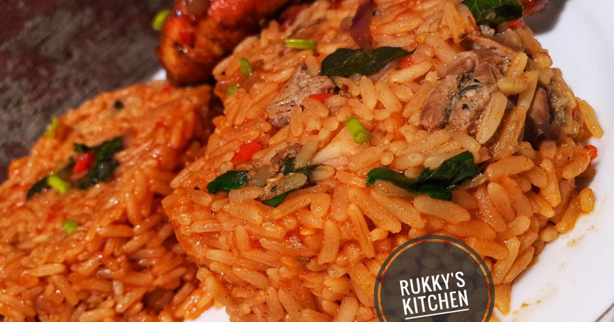 Dafa Dukan Shinkafa girki daga Rukaiyatu rimi(rukky's kitchen - Cookpad
