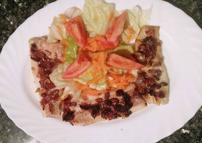 Pescado con cebolla y frutos secos caramelizados Receta de Juan Lorenzo ...