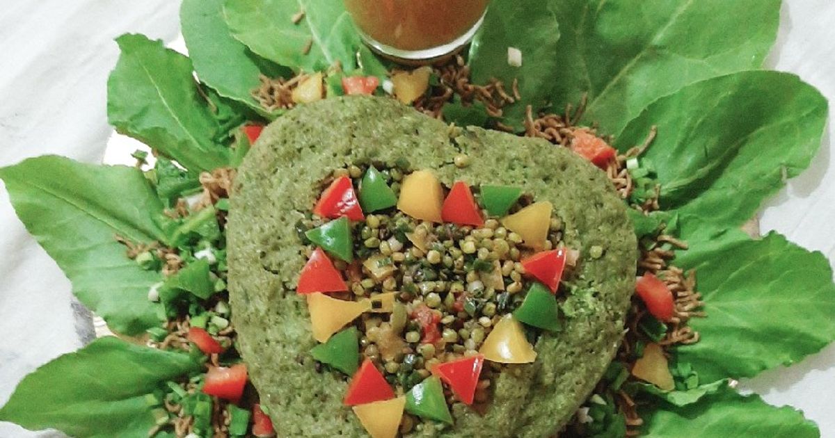 Ponkh Hariyali Dhokla Recipe by Ila Palan - Cookpad