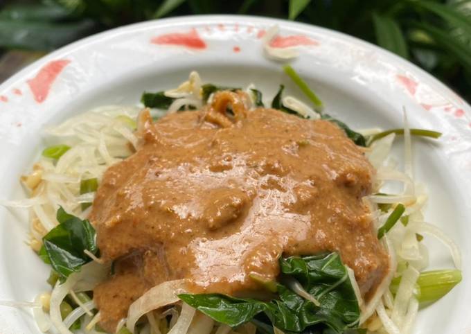 Resep 115. Pecel Sayur Simpel oleh Shanty Bambang - Cookpad