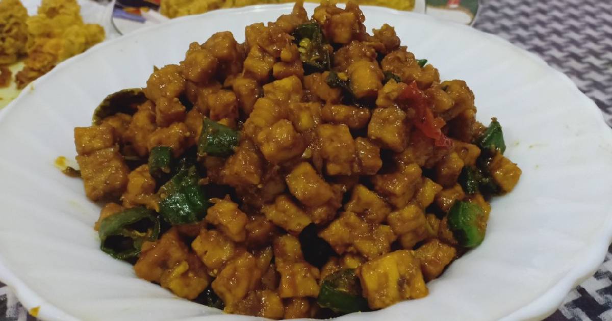 112 resep tempe orek pedas manis cabe hijau enak dan mudah - Cookpad