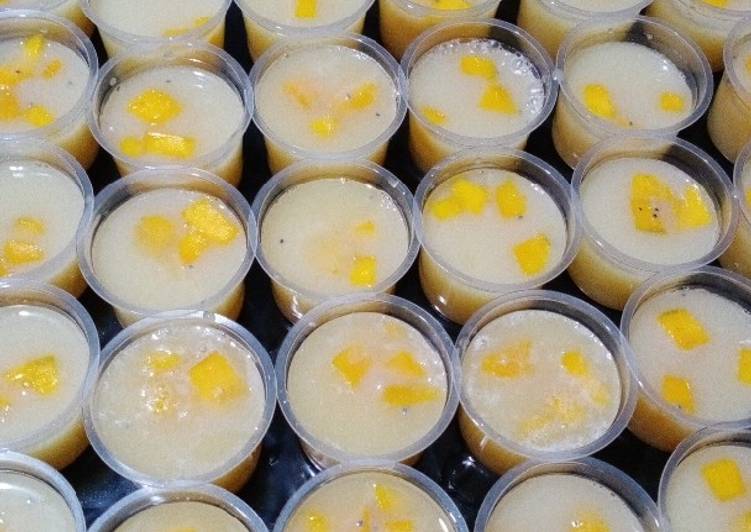 Resep Puding Mangga oleh Syahidah Asma Amanina - Cookpad
