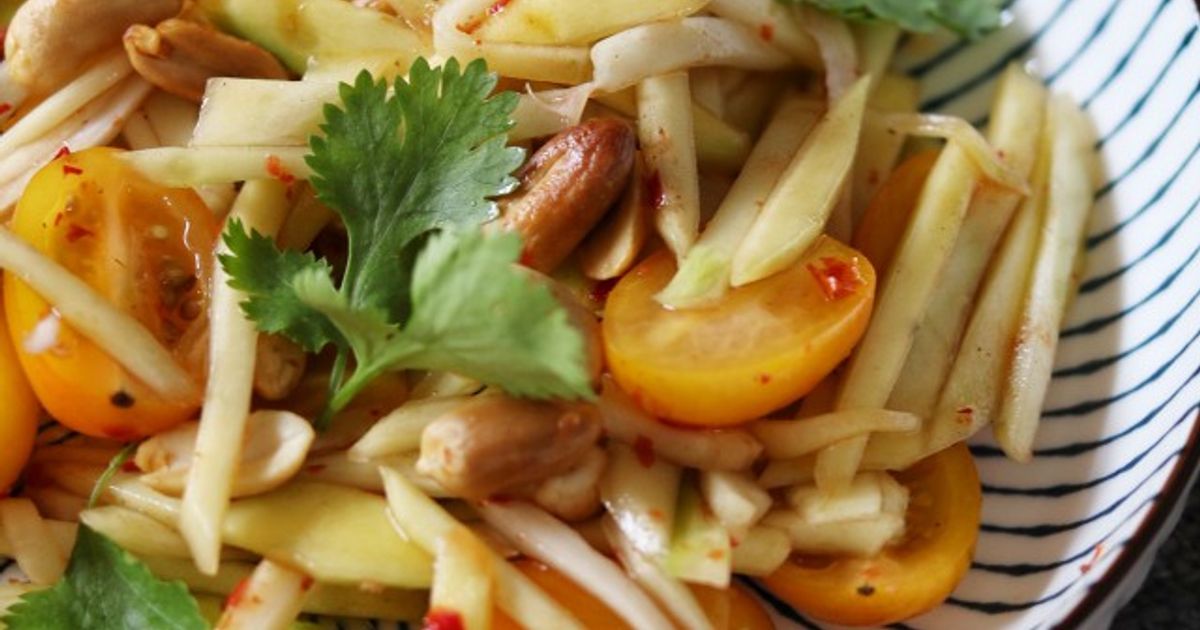 Resep mangga ceri rumahan enak dan mudah - Cookpad
