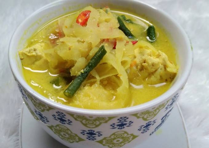 Resep Lodeh Pepaya Muda oleh zuniatul yuta - Cookpad