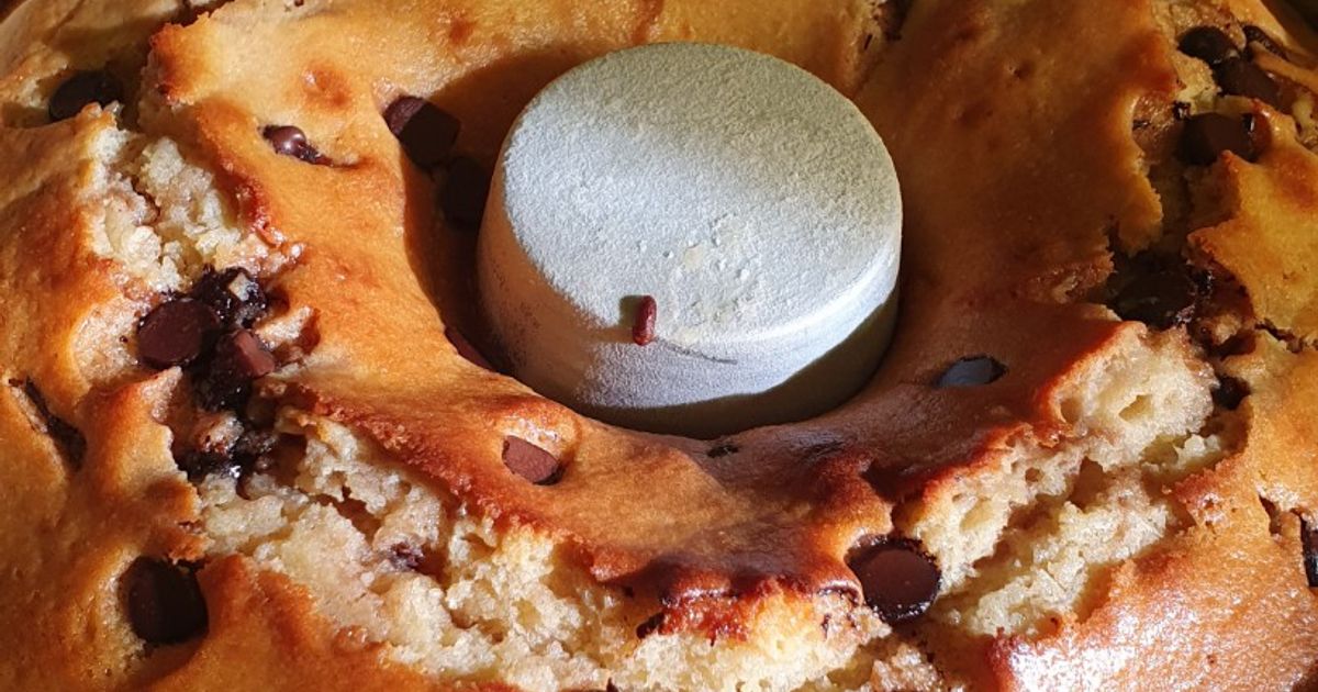 Budín De Vainilla Con Chips De Chocolate 🔥🍫 Receta de Ro 🪻🌻- Cookpad