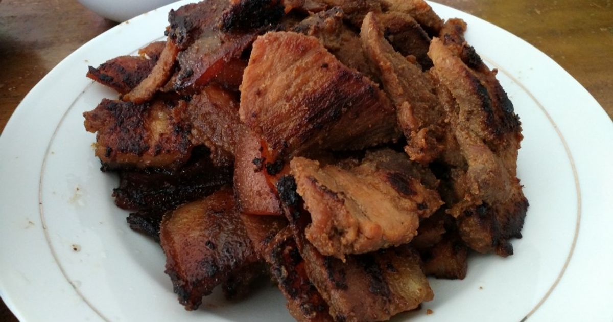 Resep sate babi bbq rumahan enak dan mudah - Cookpad