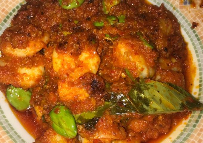 Resep Sambal goreng udang pete oleh Avi Fajriyatul Laili - Cookpad
